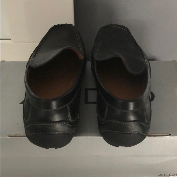 Aldo | Shoes | Aldo Cort Black Leather Mens Loafers | Poshmark